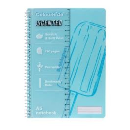 Colourhide A5 120page Notebook - Bubblegum (Min Order Qty: 2)