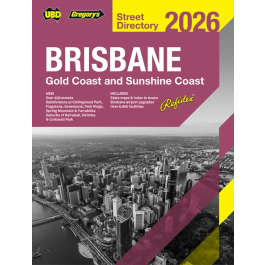 Brisbane refidex Street Directory 2026 70th edition