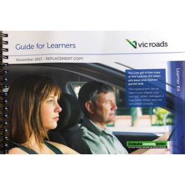 Vic Roads Guide For Learners - Replacement Log Book (Min Order Qty 2)