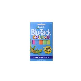 Blu Tack Colour 75g Pack of 10 (Min Order Qty 1)